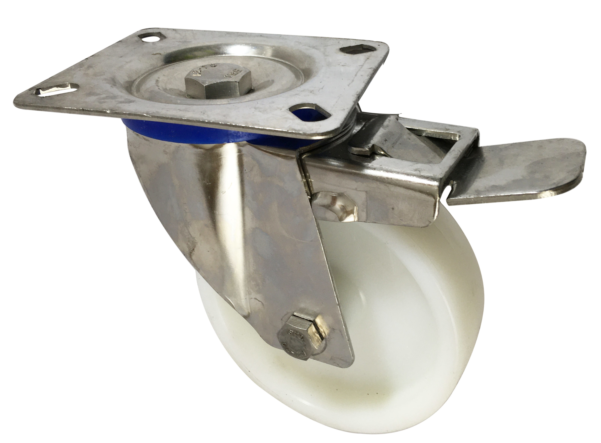 Braked Castors | Keystone Castors - Trolley, DIY and Industrial Duty ...