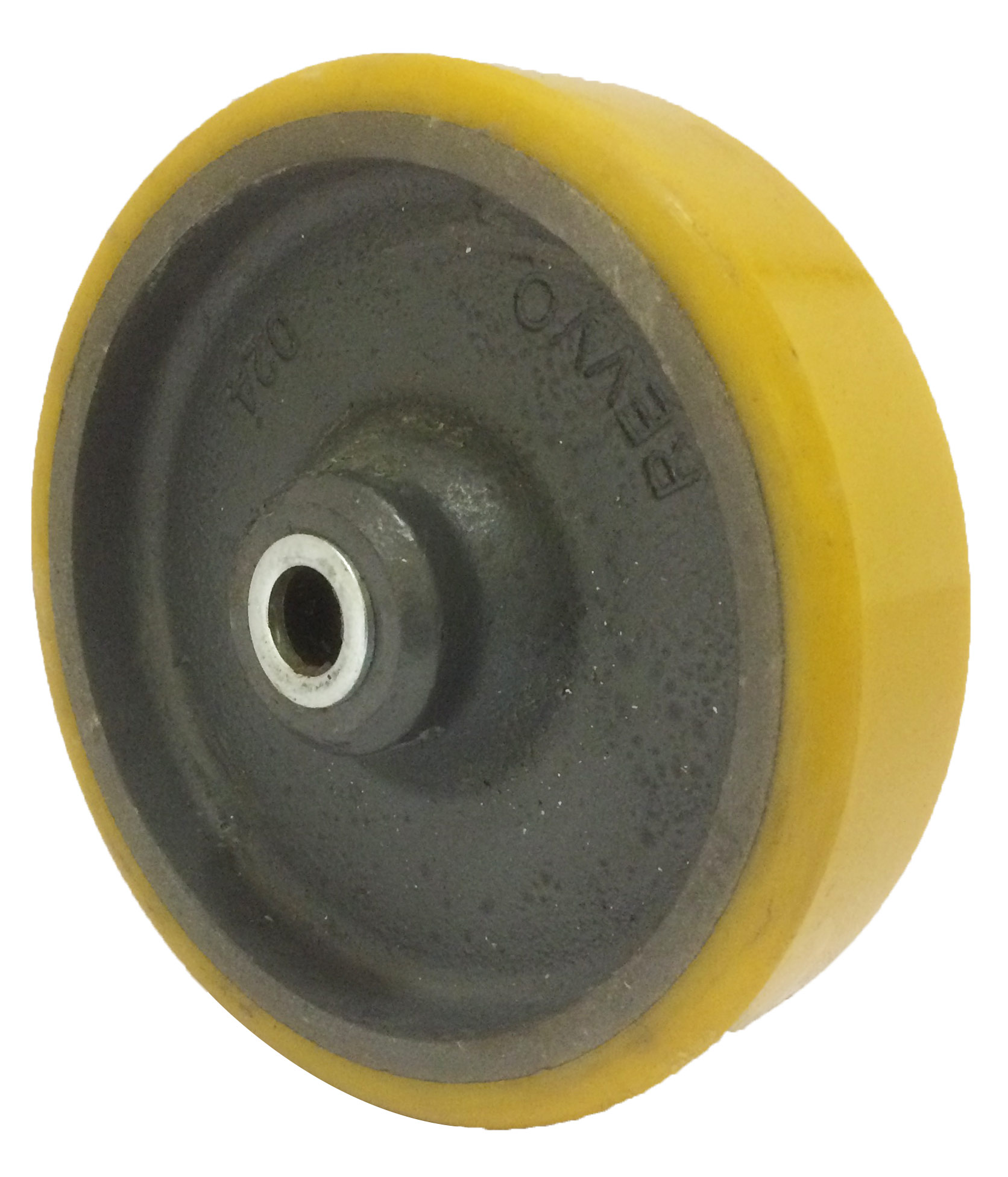 Castor Wheel 150mm | Polyurethane Tyre / Cast Iron Centre, 730kg, 20mm ...