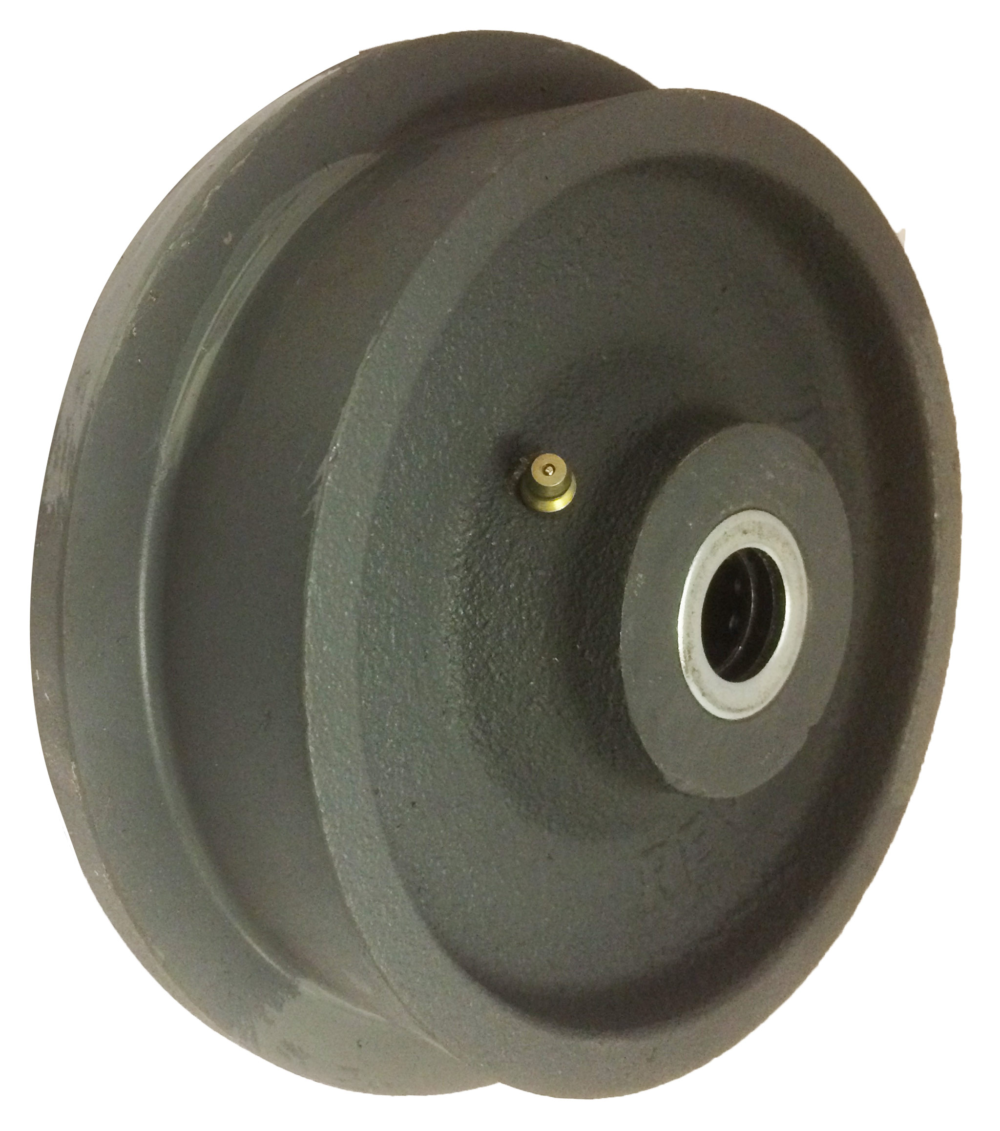 Rail Wheel 150mm | Parallel Tread, 1000kg, 20mm Roller Bearing (150CF1H ...