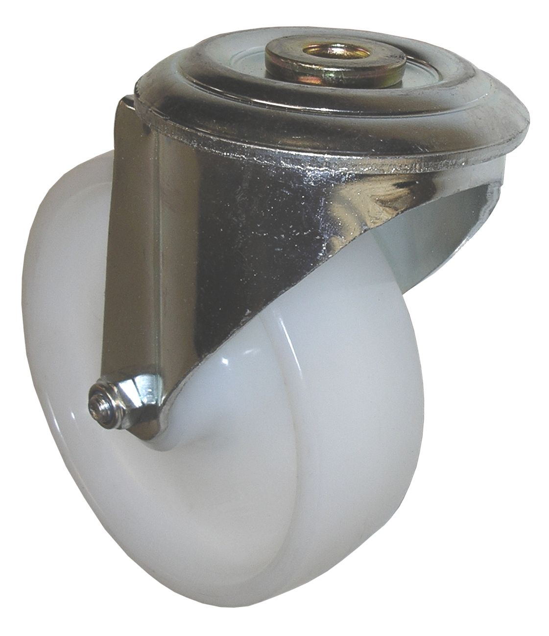 Swivel Castor (Single Bolt Hole Fitting), 80mm, 150kg Capacity, Nylon ...