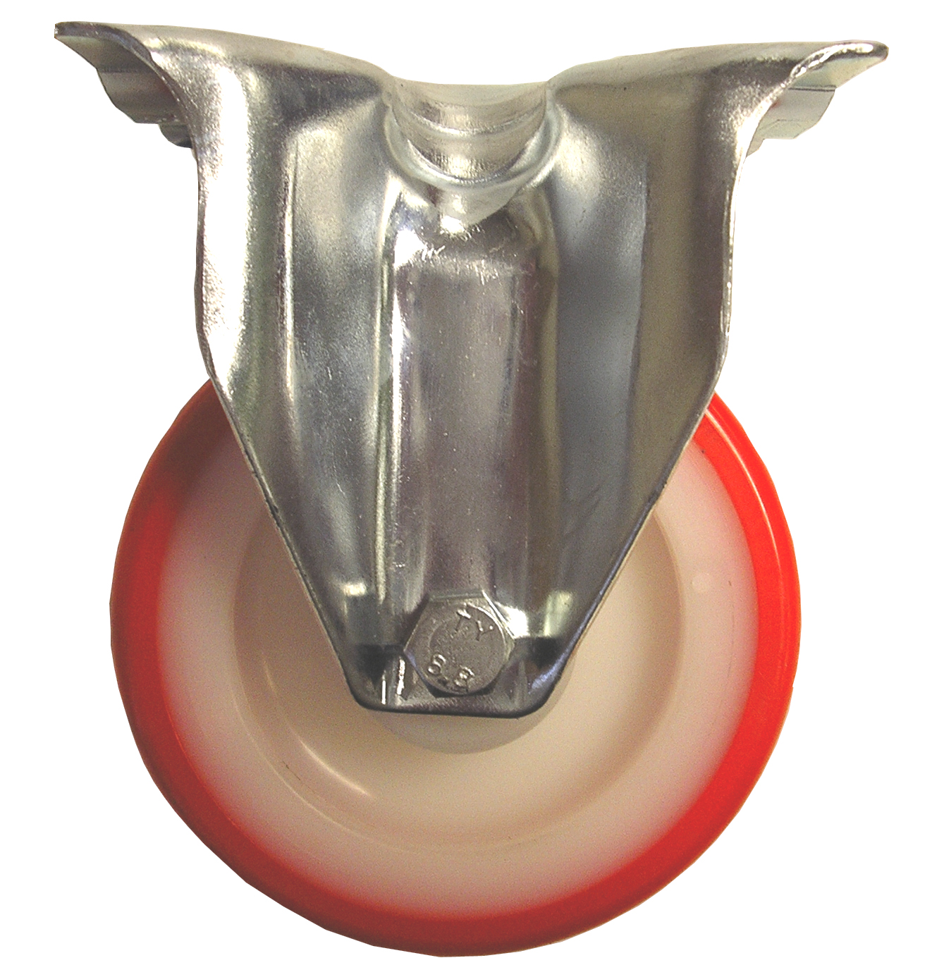 Fixed Castor, 125mm, 200kg Capacity, Nylon Wheel, Roller Bearing ...