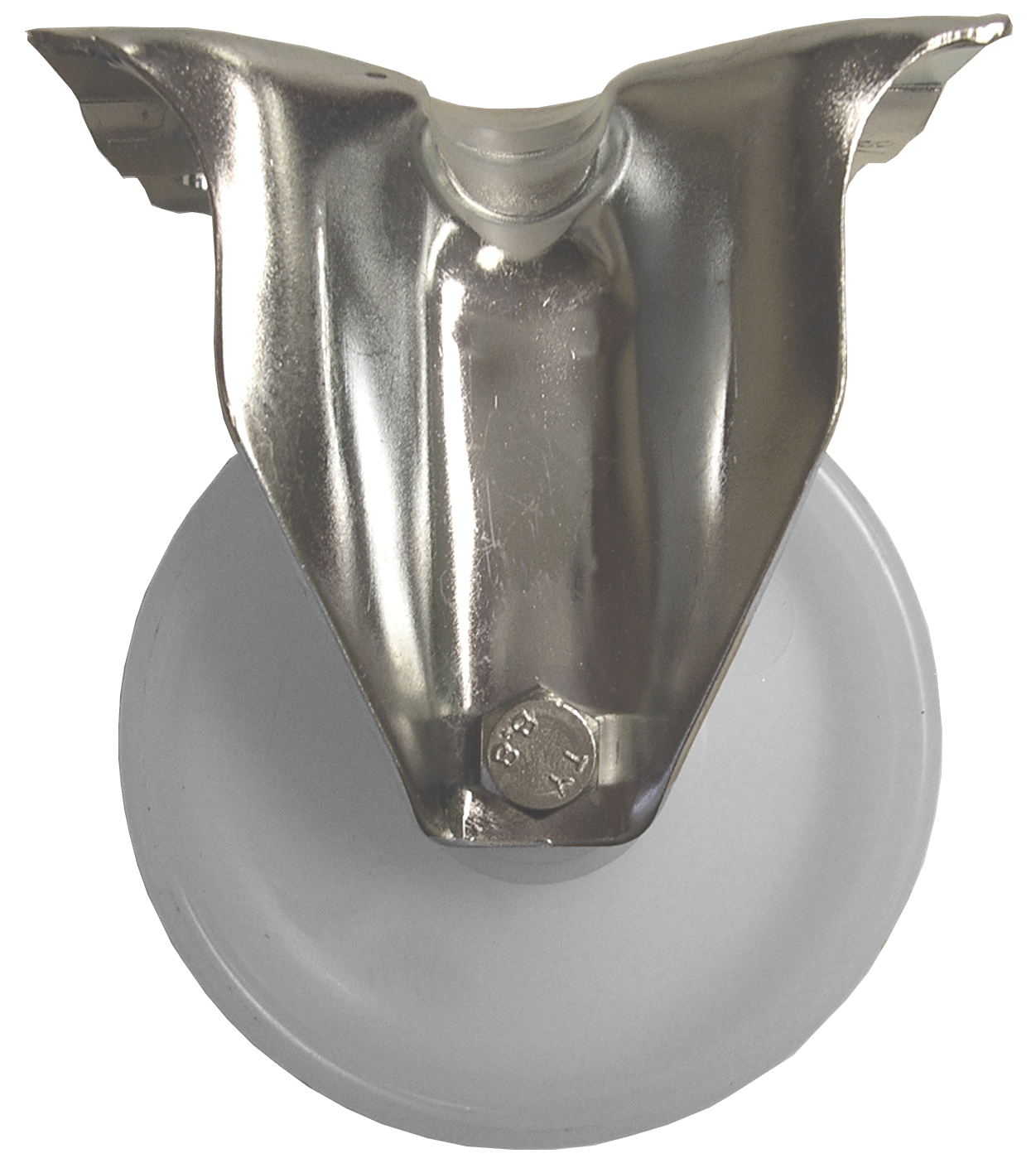 Fixed Castor, 100mm, 200kg Capacity, Nylon Wheel, Roller Bearing ...