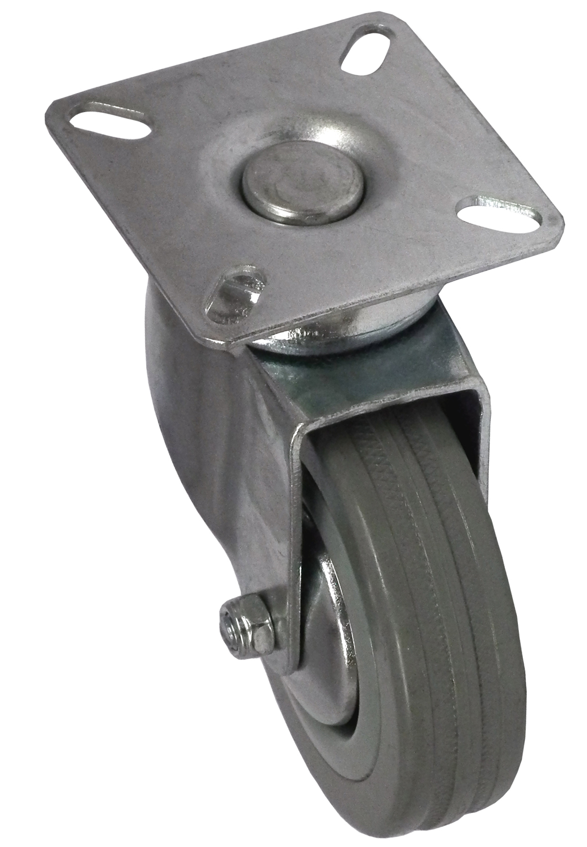 Swivel Castor, 50mm, 50kg Capacity, Rubber Tyre Wheel (BSRN05010011 ...