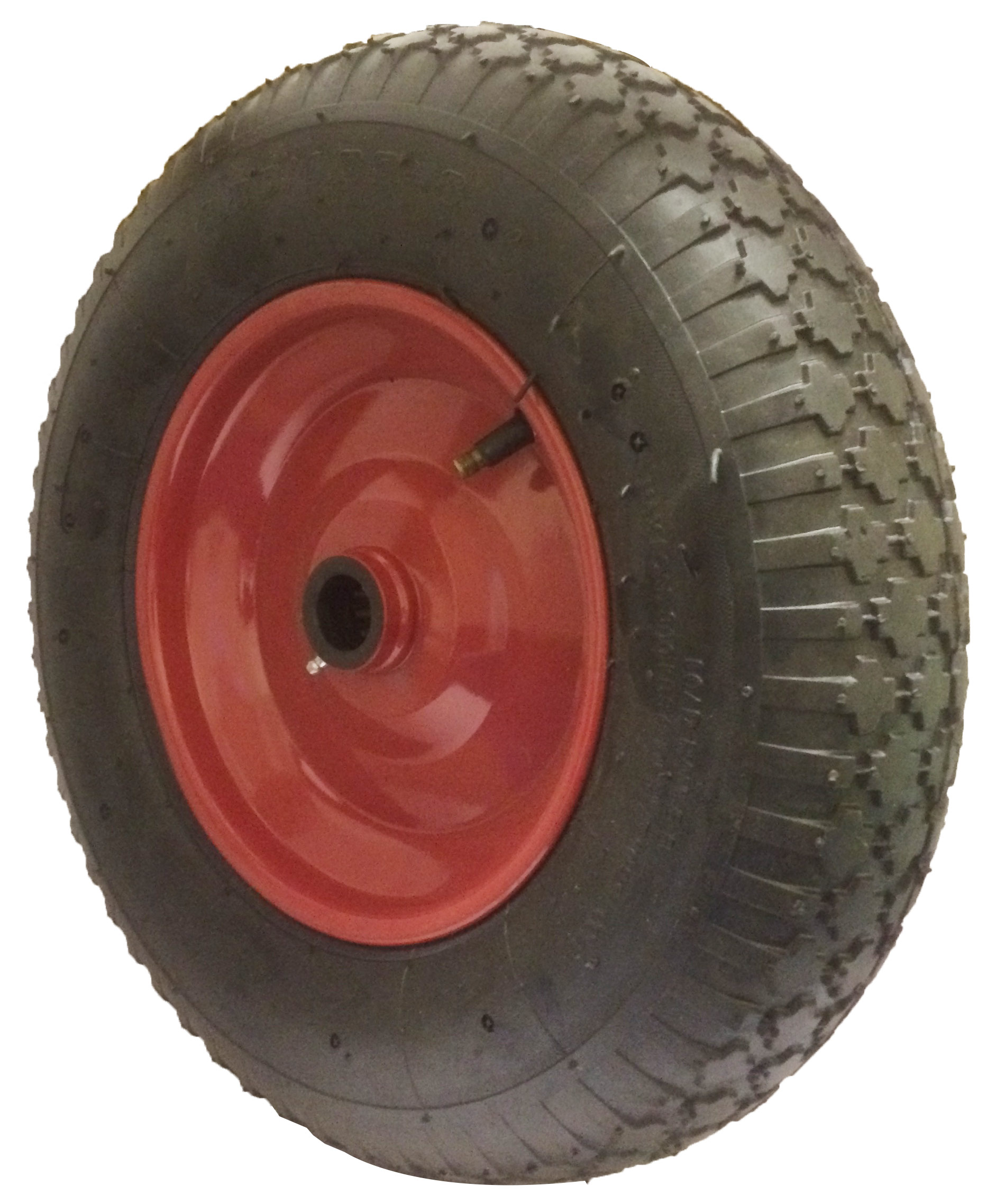 Pneumatic Wheel 400mm | Pneumatic Tyre / Metal Centre, 136kg, 25.4mm ...