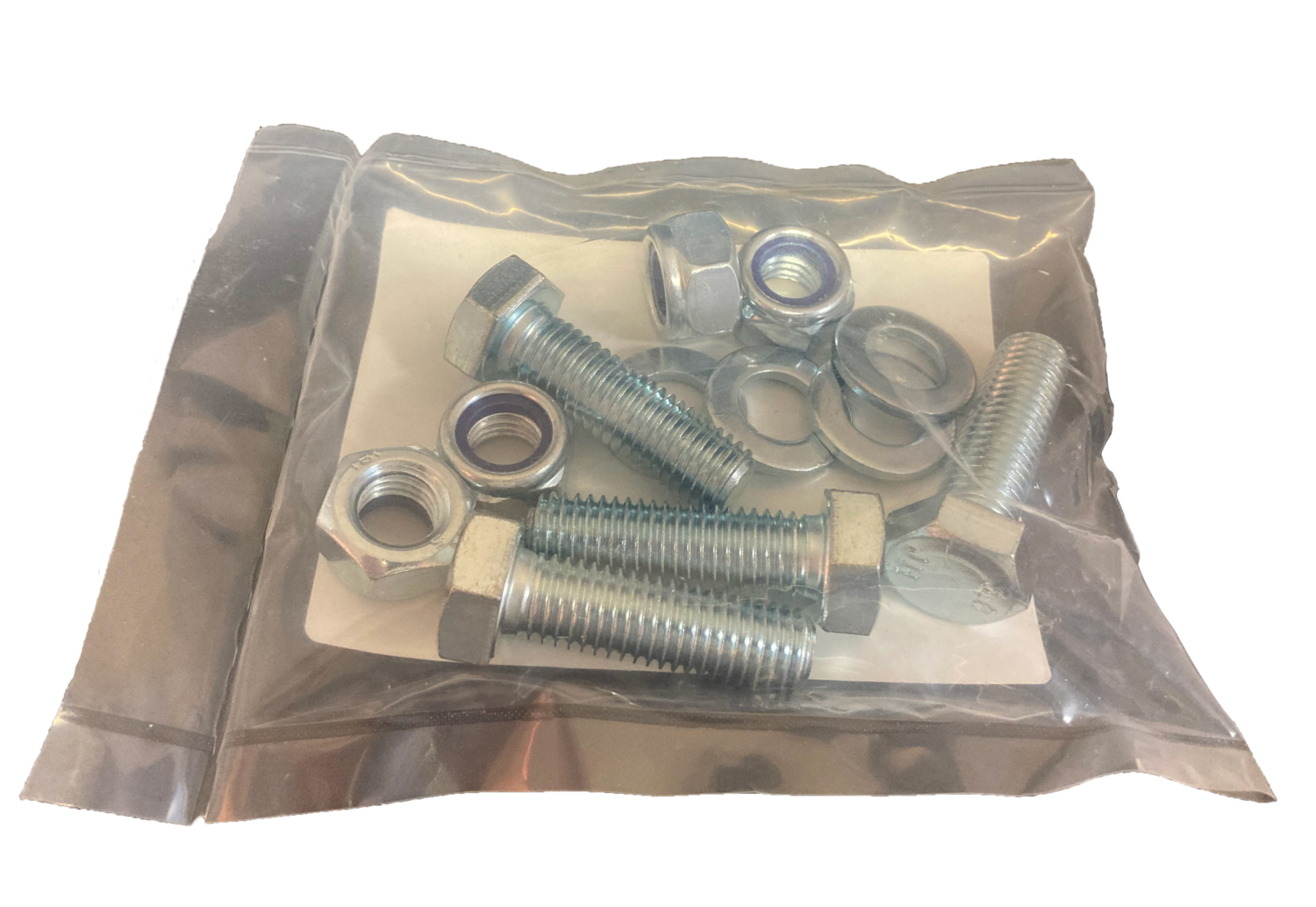 M8 x 25mm High Tensile Steel Bolt, Nut & Washer Set (BOLTSETM8X25 ...