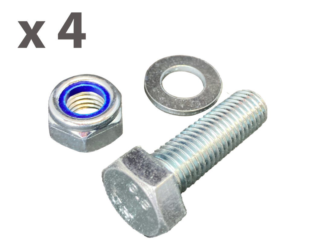 Pressed Steel Fixed Castor (Plate Fixing), 200mm, 500kg Load - Nylon ...