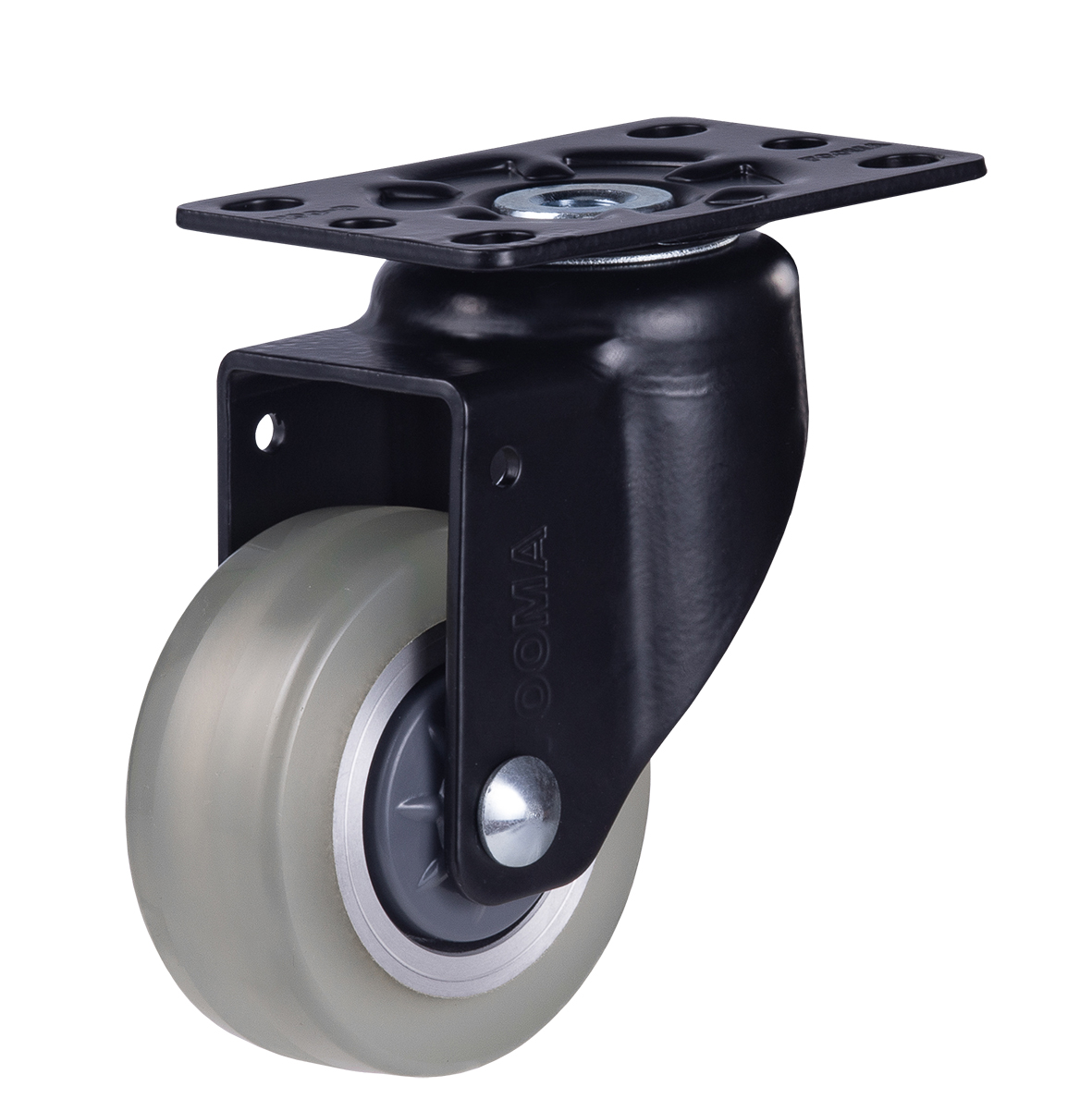 75mm AGV Swivel Castor, 100kg Capacity | Polyurethane Wheel, Ball ...