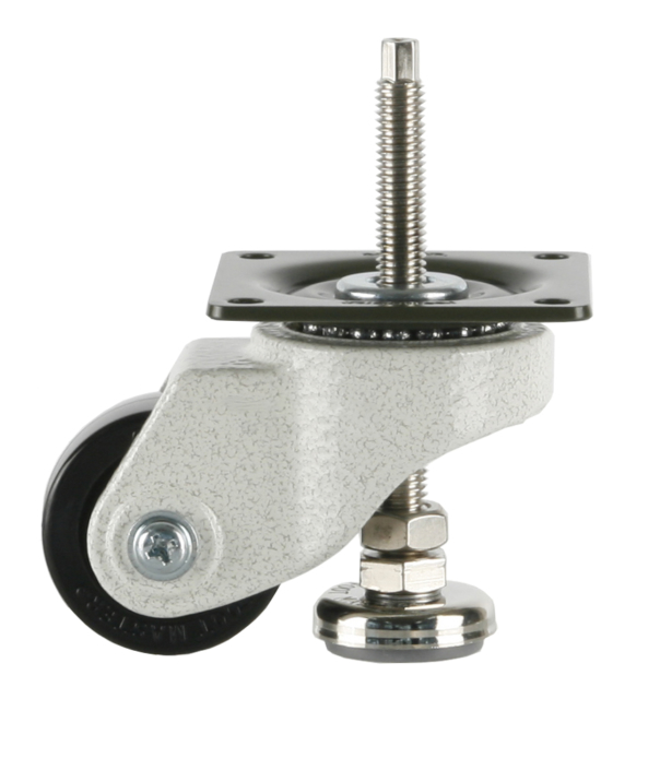 50mm Footmaster Castor with Levelling Foot, 150kg Capacity | Nylon ...