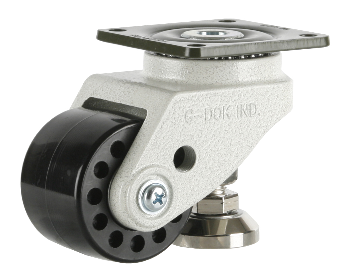 75mm Footmaster Castor with Levelling Foot, 700kg Capacity | Nylon ...