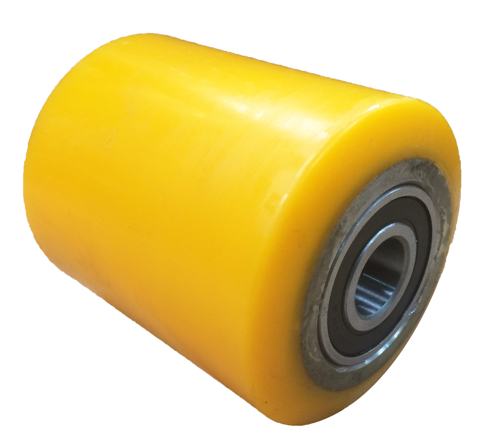Pallet Roller, 85mm X 100mm, Polyurethane Tyre, 20mm Ball Bearing, 900kg | Keystone Castors