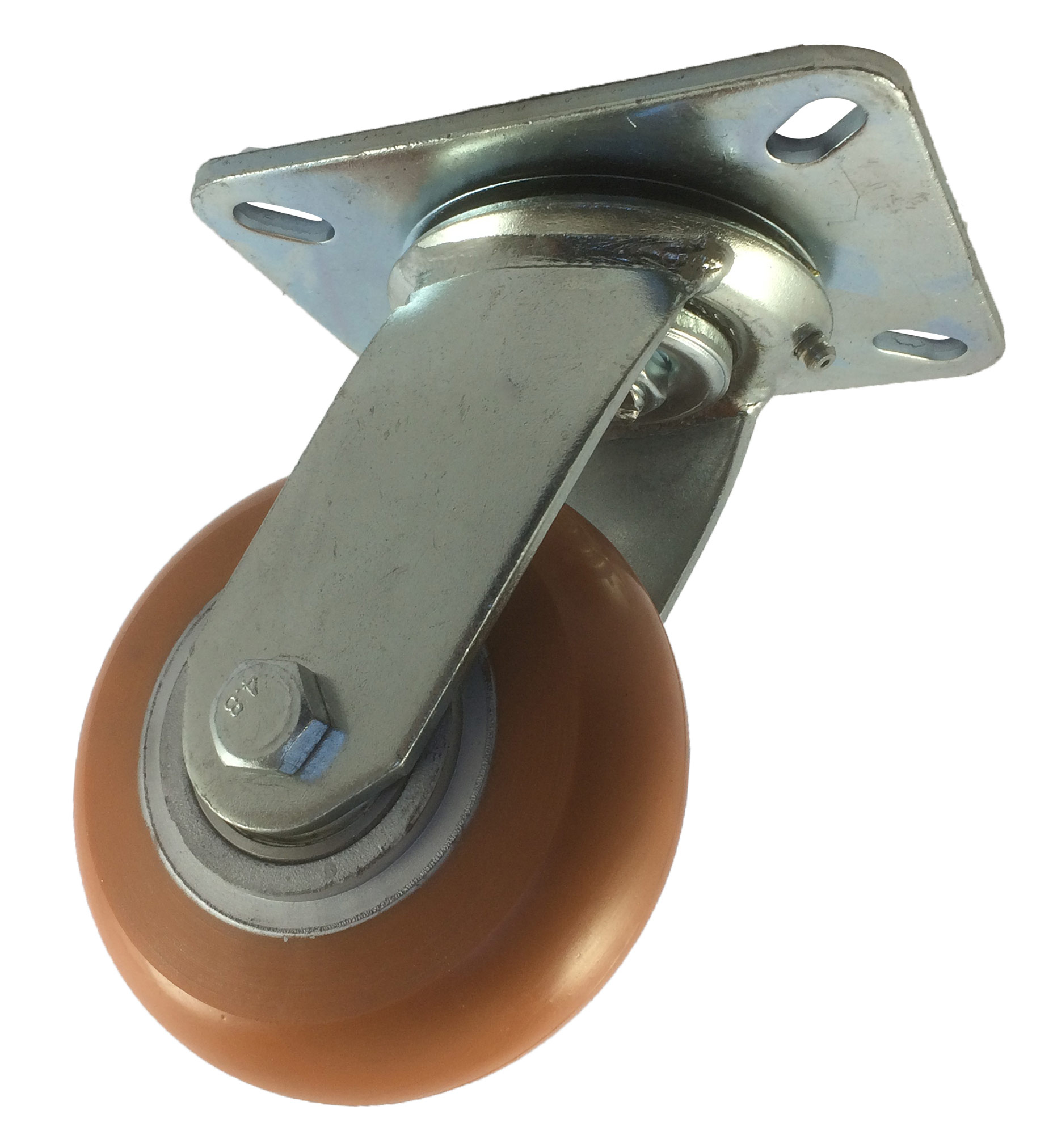 150mm Swivel Castor with Brake, 500kg Capacity | Polyurethane Tyre ...