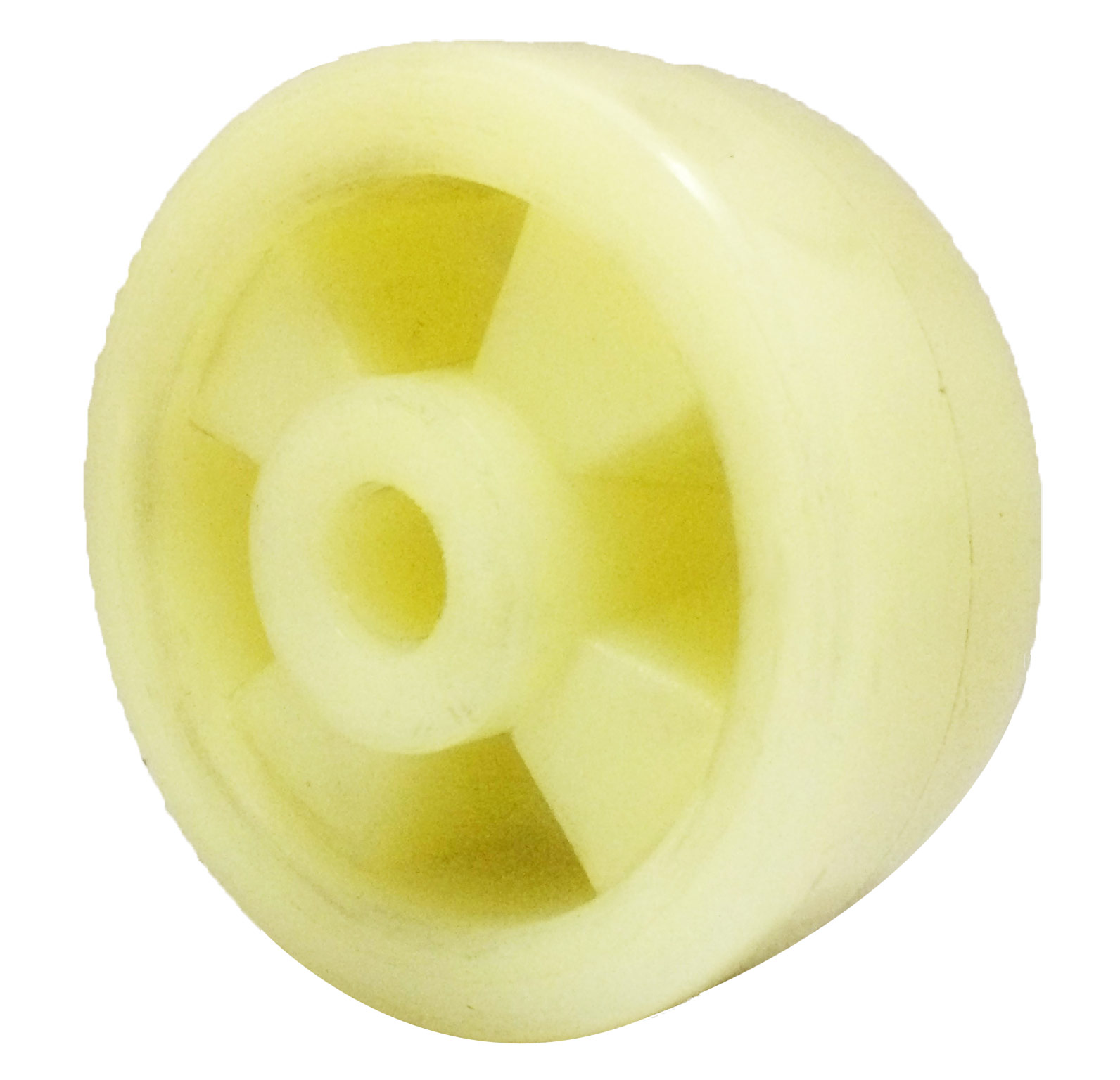 Castor Wheel 100mm | Nylon, 350kg, 15mm Plain Bore (KW100NY350) | Keystone Castors