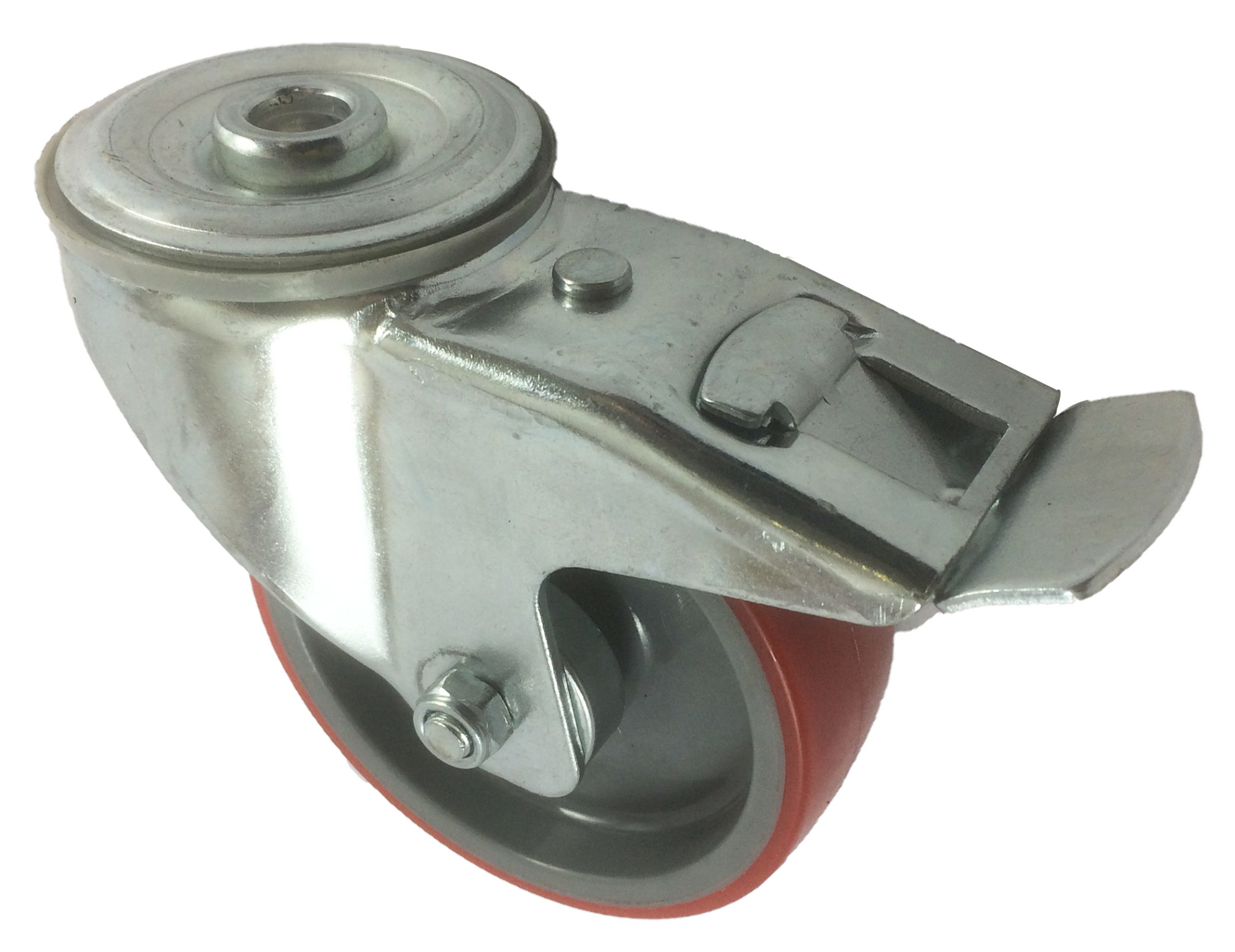 Braked Castors | Keystone Castors - Trolley, DIY and Industrial Duty ...