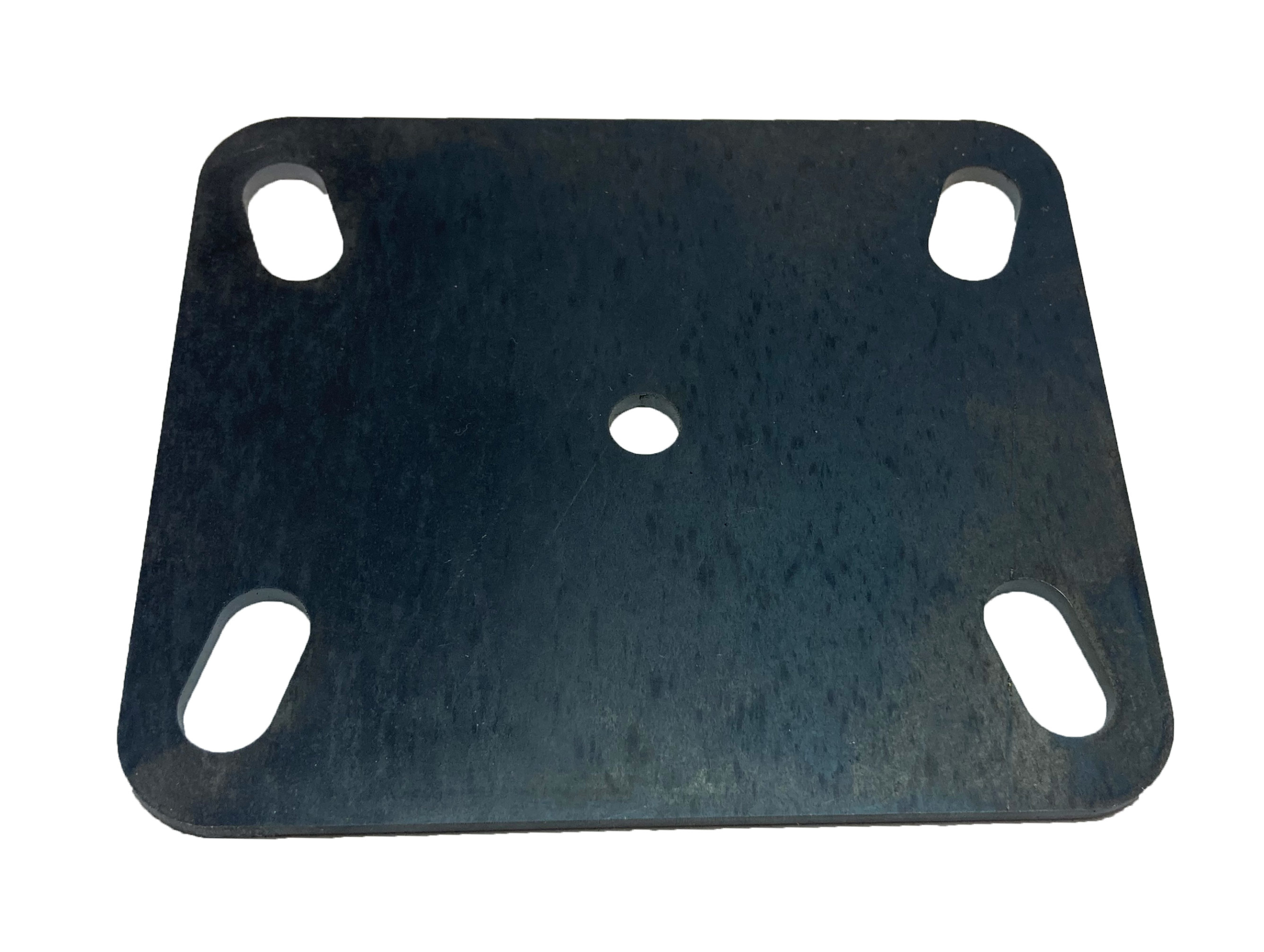 Castor Fixing Plate 80mm x 60mm Bolt Hole Centres (PLATE100x85 ...