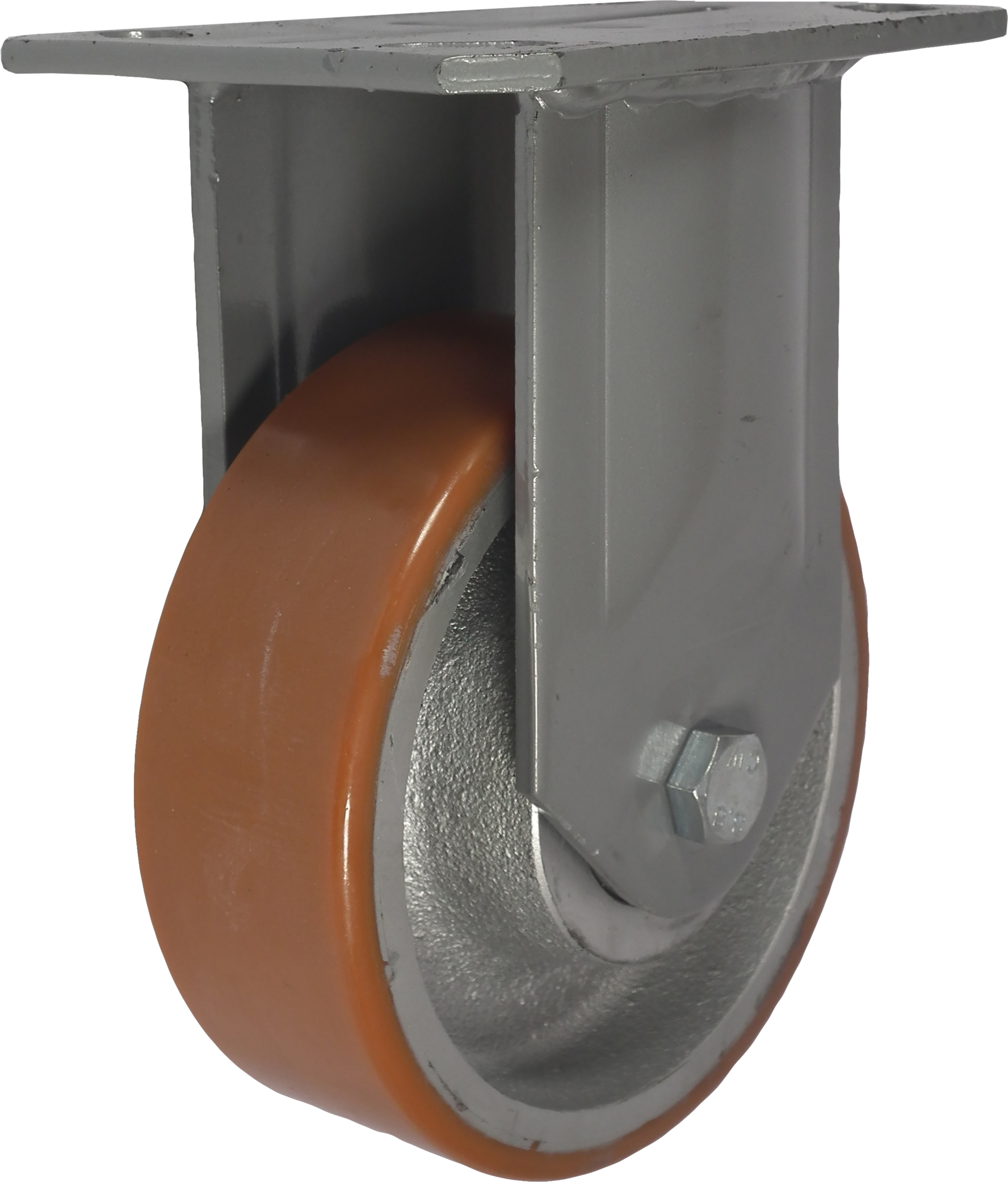 150mm Fixed Castor, 700kg Capacity | Polyurethane Tyre Wheel, Ball ...