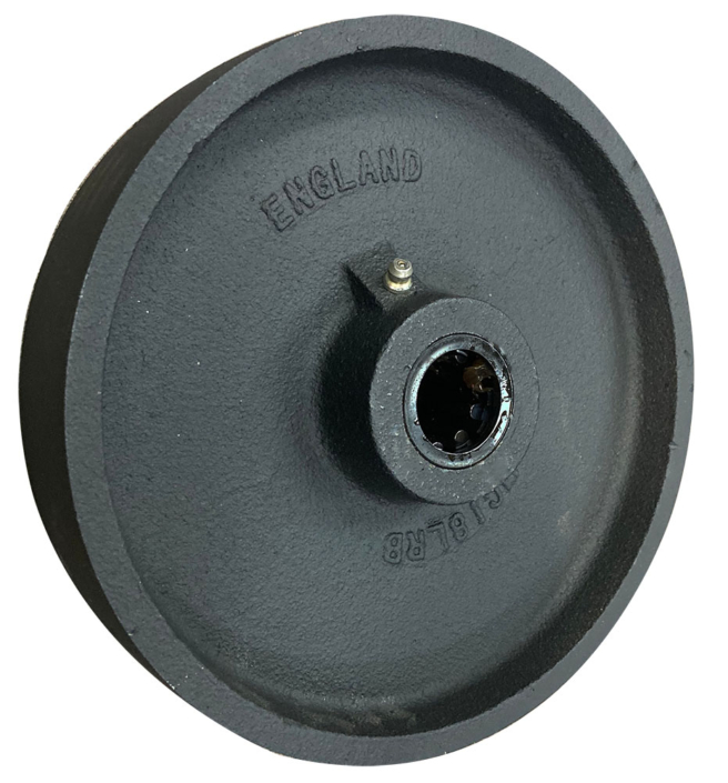 Castor Wheel, 200mm | Cast Iron, 1270kg Capacity, 25mm Roller Bearing ...