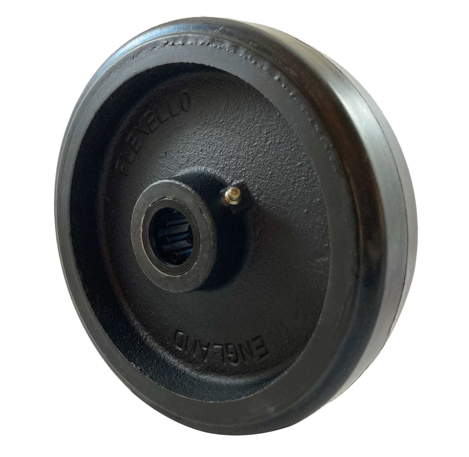 Castor Wheel, 250mm | Rubber Tyre / Cast Iron Centre, 680kg Capacity ...