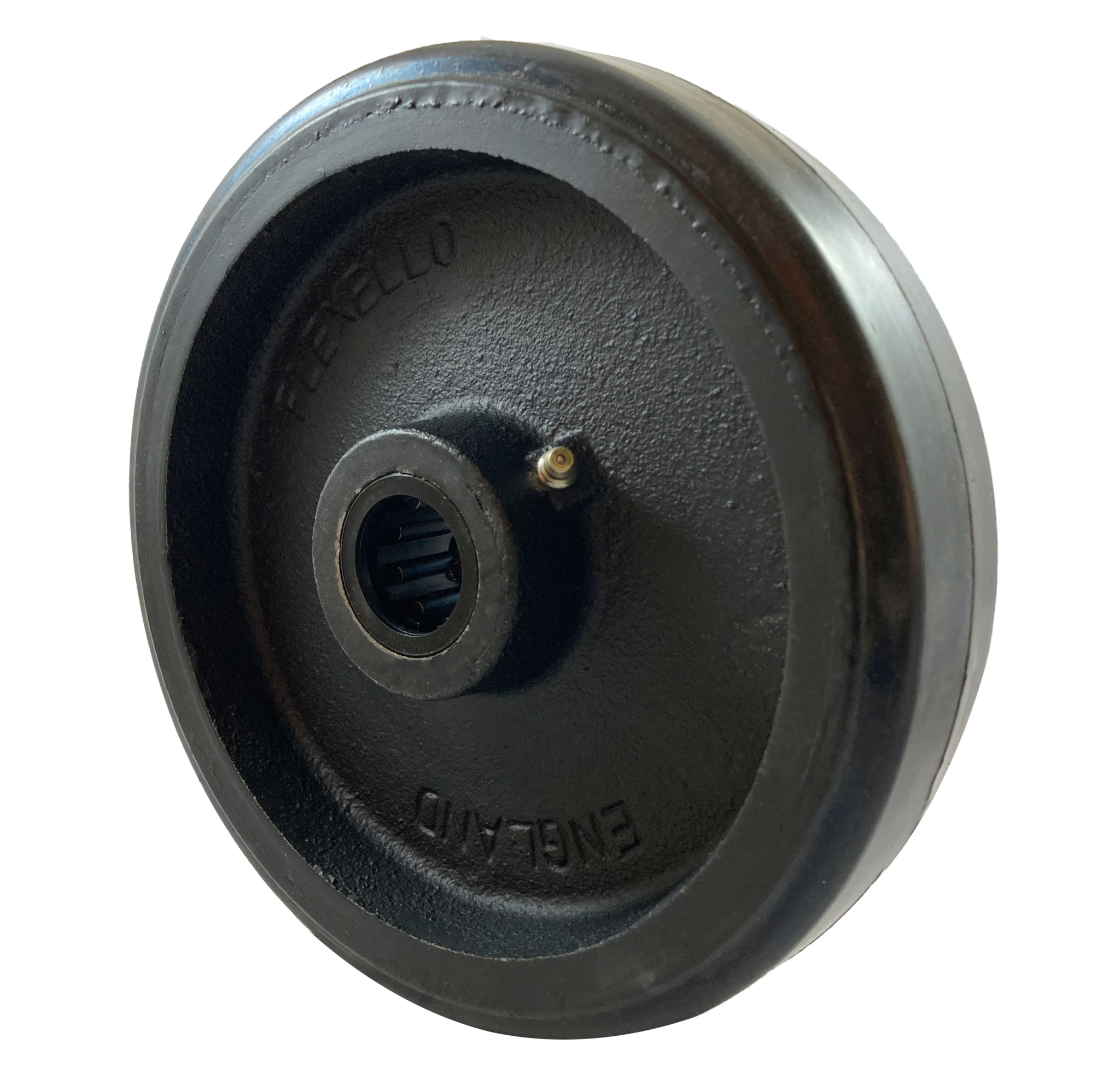 Castor Wheel, 250mm | Rubber Tyre / Cast Iron Centre, 680kg Capacity ...