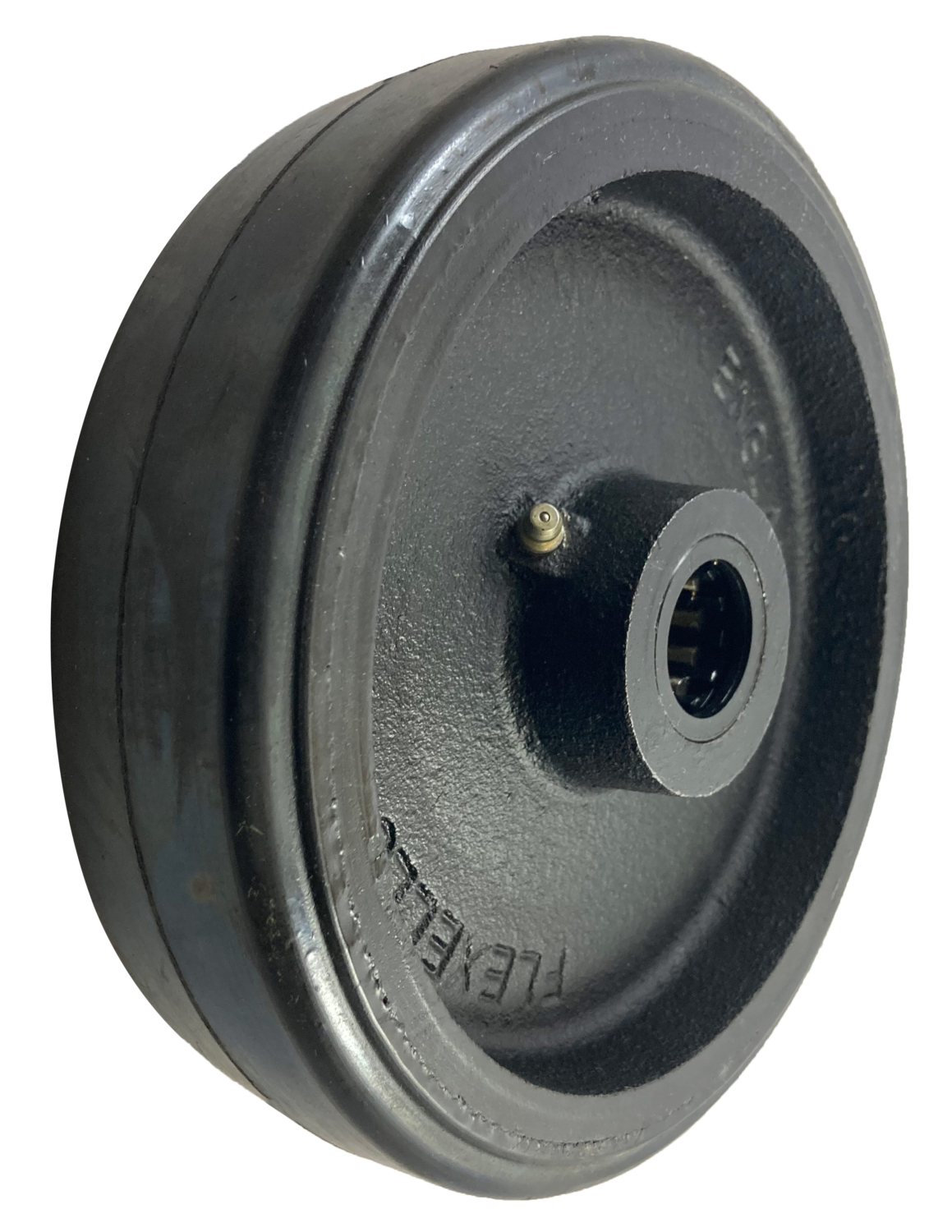 Rubber Tyre / Cast Iron Centre Castor Wheels | Keystone Castors