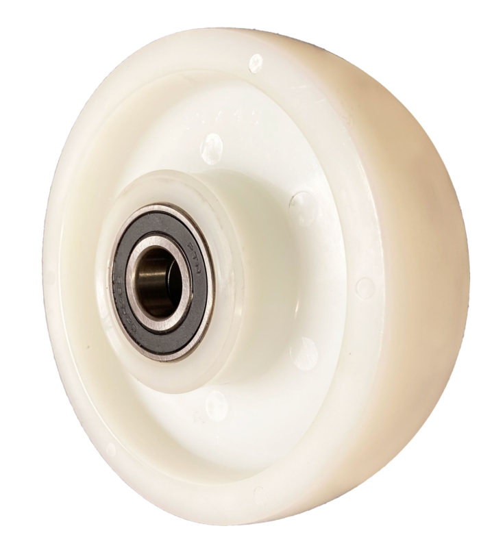 150mm White Nylon Wheel, 20mm Ball Bearing, 750kg (HPWH150NY2 ...
