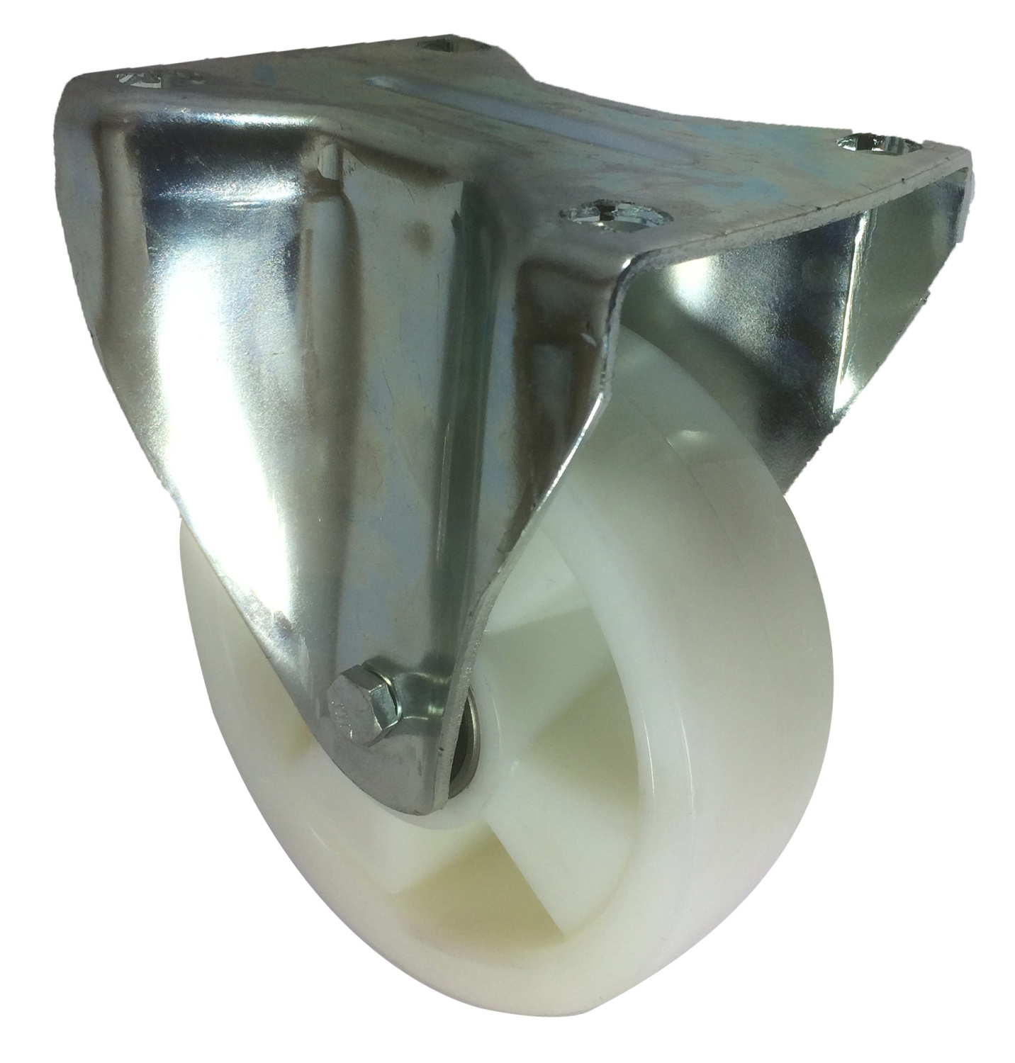 160mm Fixed Castor, 500kg Capacity | Nylon Wheel, Ball, Bearing ...